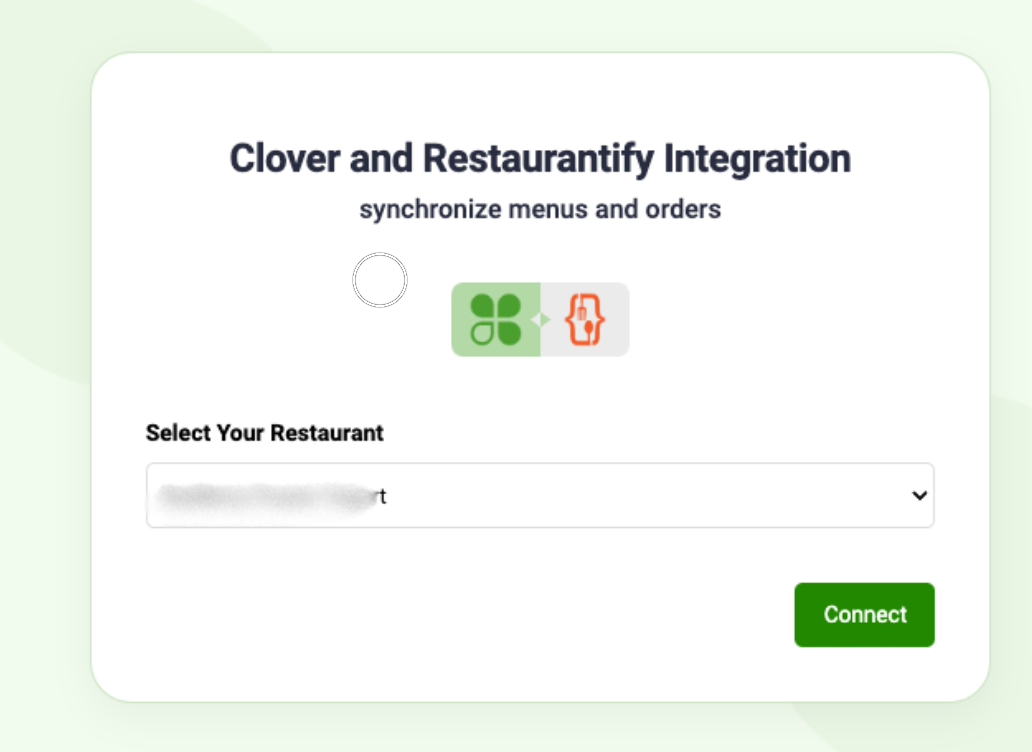 How do I connect my website with Clover POS? - Restaurantify